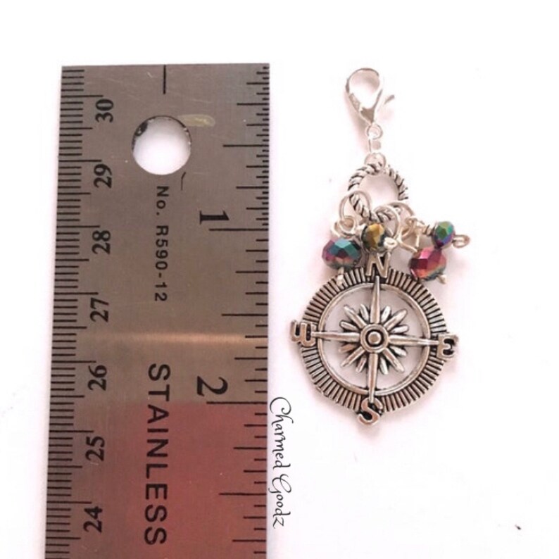 Wanderlust Travelers Notebook Charm Travelers Notebook - Etsy