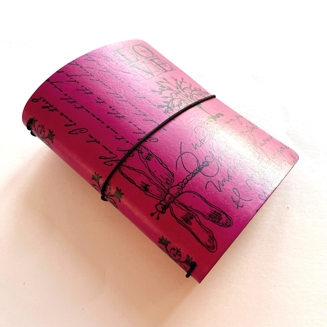 Very Berry Travelers Notebook Cover, Leather Travelers Notebook ...