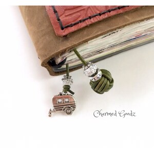 Summer Fun Traveler Notebook Bookmark, Camper Charm, Travelers Notebook ...