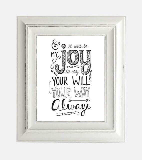 Digital Download Print joy Inspirational Religious - Etsy