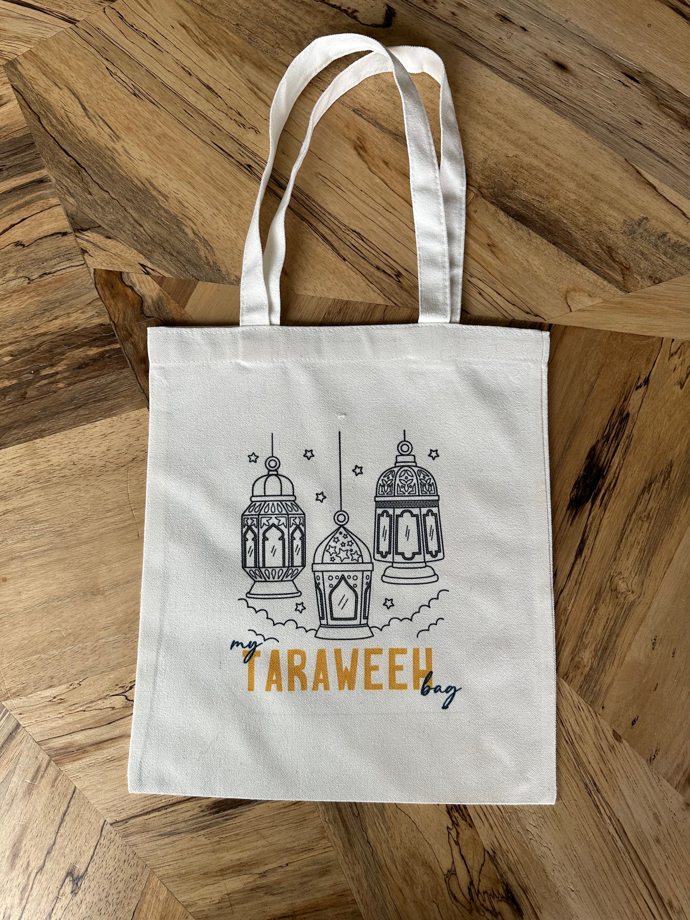 Custom Ramadan Tote , DIY Ramadan Bag , Taraweeh Bag , Ramadan Favors ...