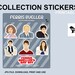 Ferris Bueller's Printable Sticker Sheet, Planner Stickers, Journaling ...