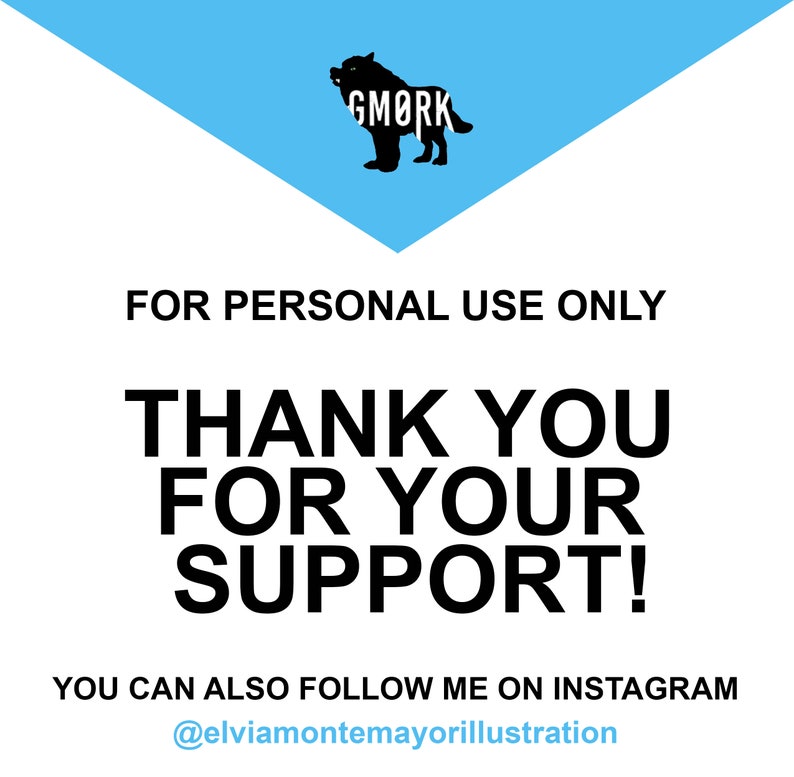 Printable Sticker Sheet"my Special Agent". Sticker Pack Inspired by ...