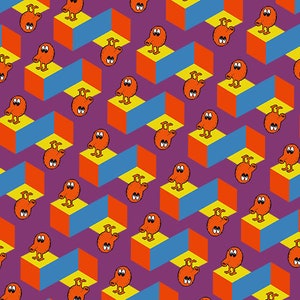 Qbert Printable Paper Jpg Download Print Videogame - Etsy