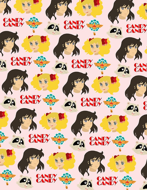 Candy Candy Printable Papers, Digital, JPG, Download, for Planner ...