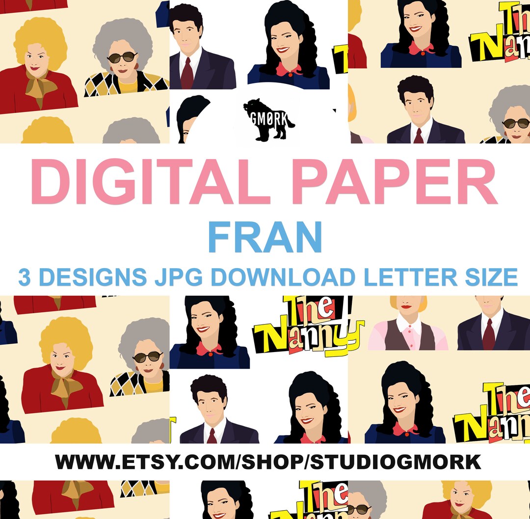 Fran Printable Papers, Journaling, Scrapbookinng, Planners or Cafts ...