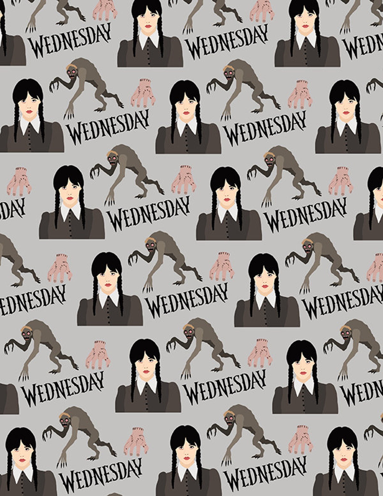 Wednesday Printable Papers, Digital, Journaling, Planner, Scrapbooking ...