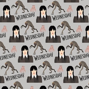 Wednesday Printable Papers, Digital, Journaling, Planner, Scrapbooking ...