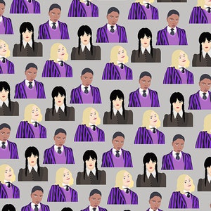 Wednesday Printable Papers, Digital, Journaling, Planner, Scrapbooking ...