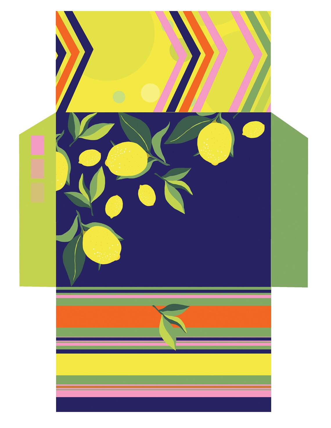 Lemon Love Stationery Envelope and Paper Printable Jp | Etsy