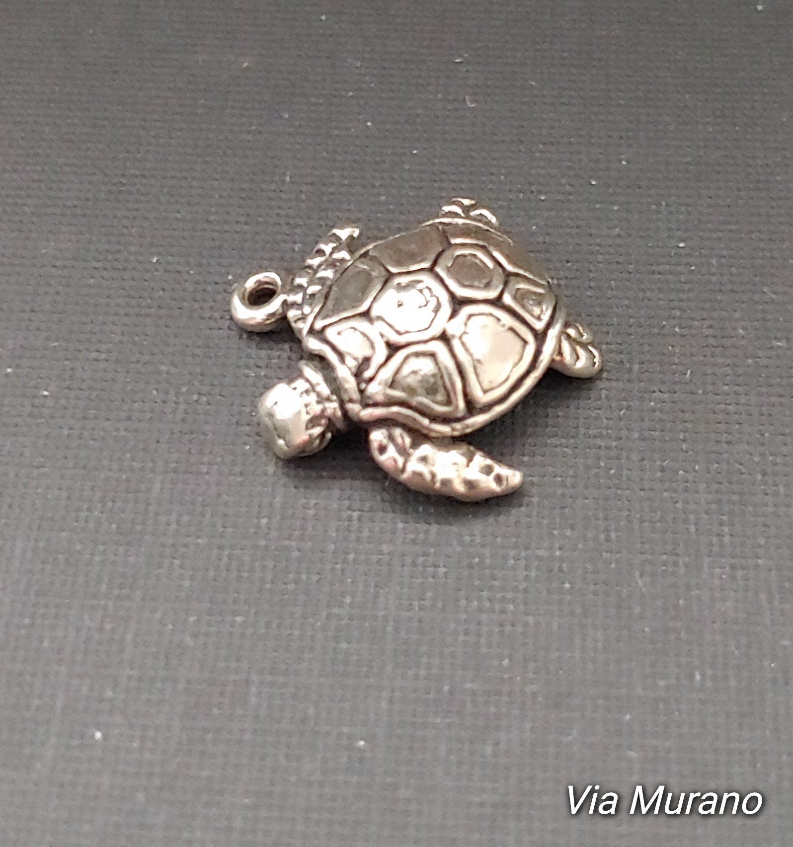 Limited Edition Sterling Silver Turtle Charm Measuring - Etsy