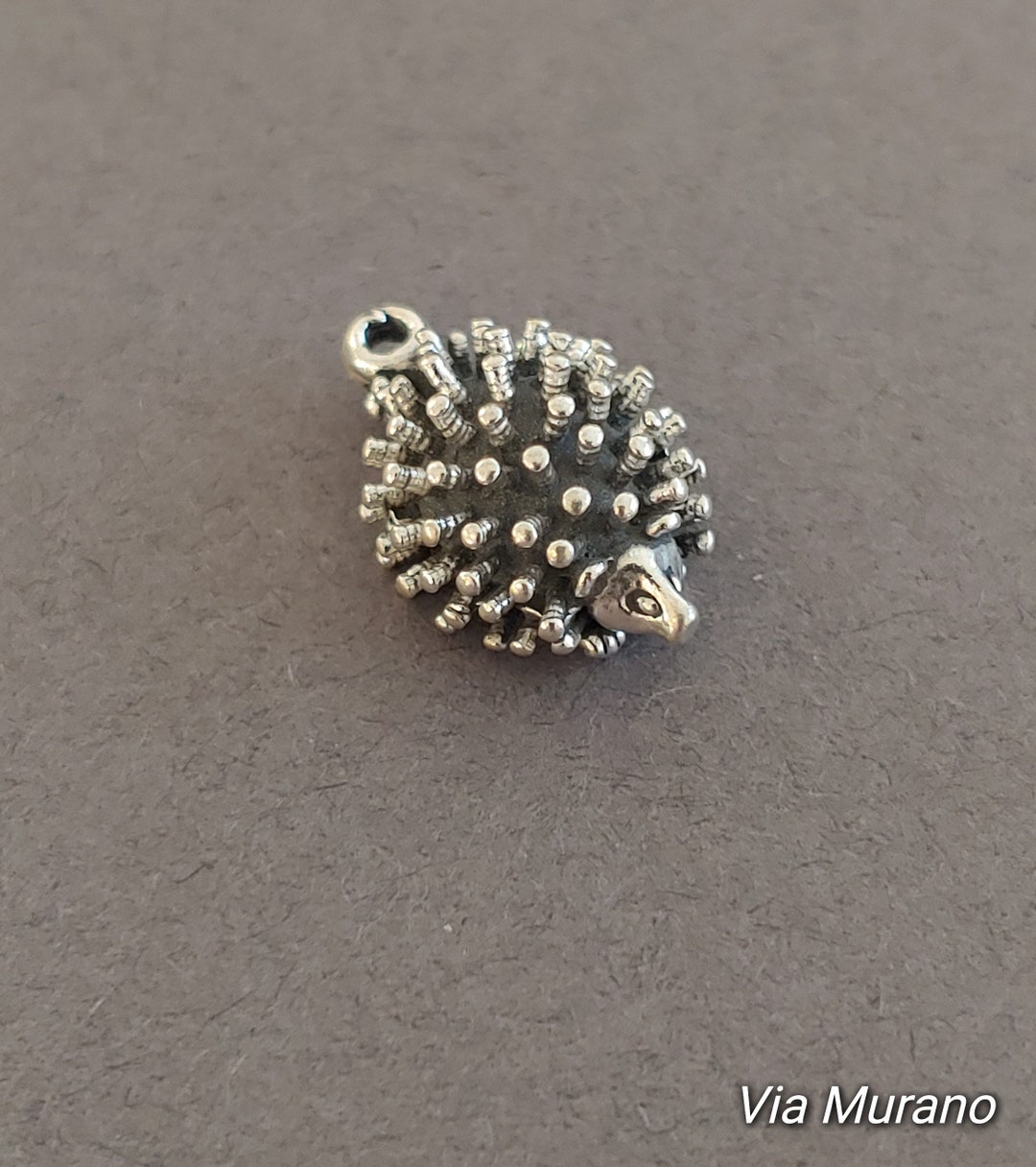 Limited Edition Sterling Silver Hedgehog Charm Measuring 14mm X 11mm ...