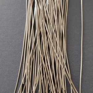 3" ~ 22g Wire Wrapper Nickel Silver Headpin. Package of 50 Head Pins ...