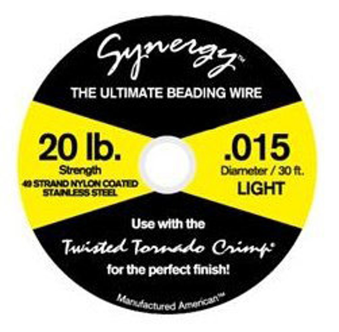Synergy Beading Wire® .015 - 49 Strand - 30ft. Made in USA. - Etsy