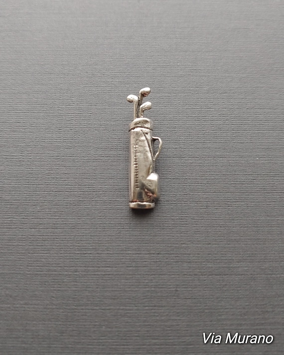 Limited Edition Sterling Silver Golf Bag Charm Measuring | Etsy