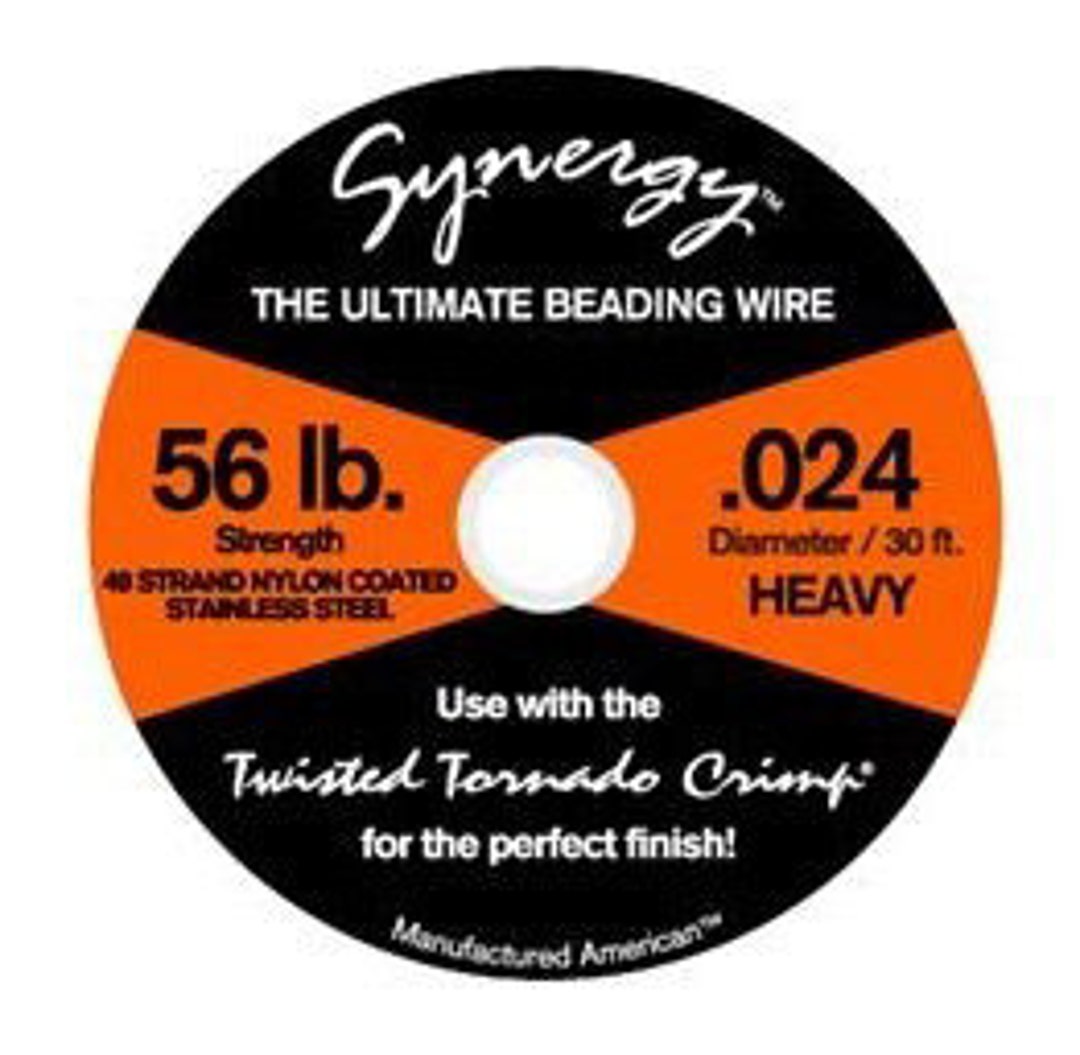 Synergy Beading Wire® .024 - 49 Strand - 30ft. Made in USA. - Etsy