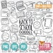 SCHOOL Bundle. Back to School Doodle Icons. Bundle Clip Art | Etsy