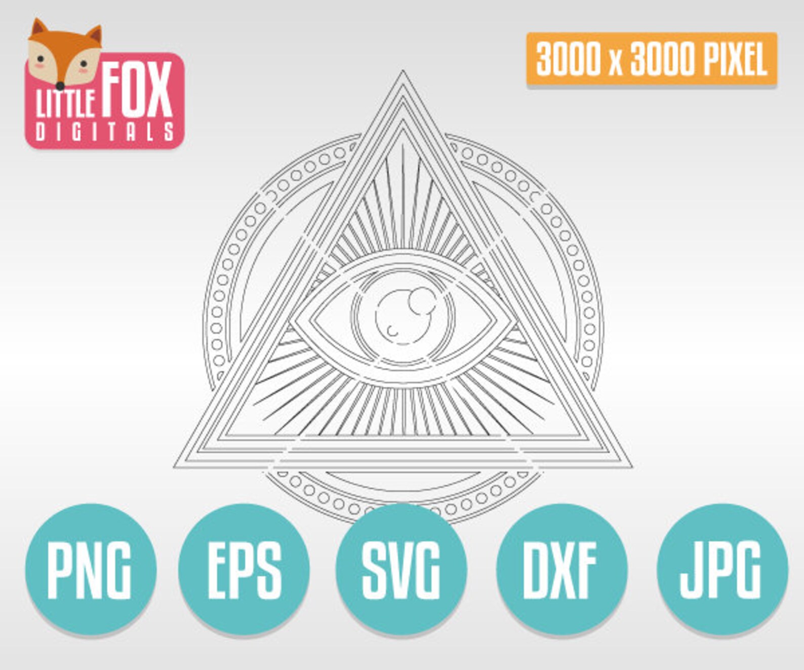 SVG ILLUMINATI Symbol. Masonic Sign. Illuminati Cut File Svg. - Etsy