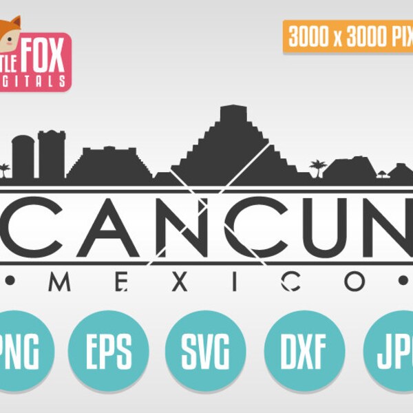Cancun Svg - Etsy