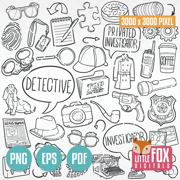 Detective - Etsy
