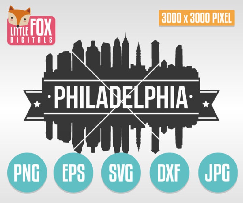 SVG PHILADELPHIA Stamps. Svg Cut File Pennsylvania. Svg - Etsy