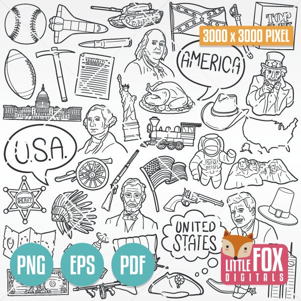 Presidents Day Clipart - Etsy