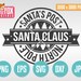 SVG Santa Claus. Stamp Post Christmas. Santa's Postage Stamp ...