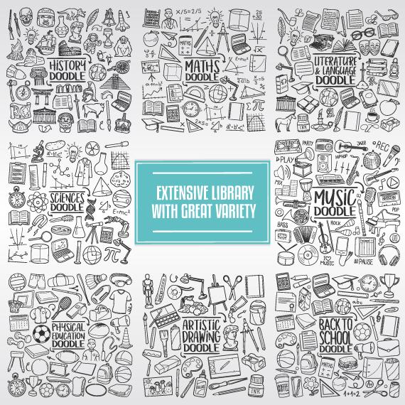 EGYPT SVG, Doodle Icons. Ancient Pharaoh Clipart, Egyptian. Doodle ...