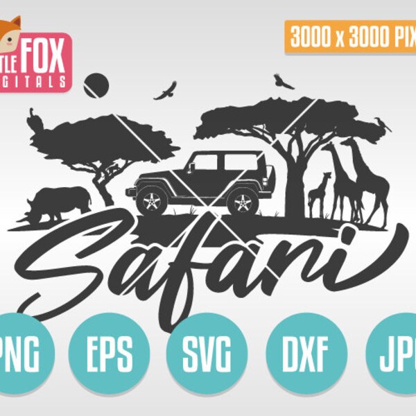 Safari Svg - Etsy