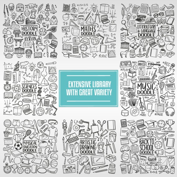 SCOTLAND Vector Doodle Icons. Scottish Travel Europe Clipart - Etsy