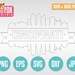 SVG SKYLINE CINCINNATI. Ohio Usa. Cincinnati Cut File Skyline City ...