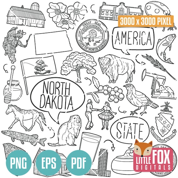 North Dakota State Symbols South Dakota State Symbols Kids