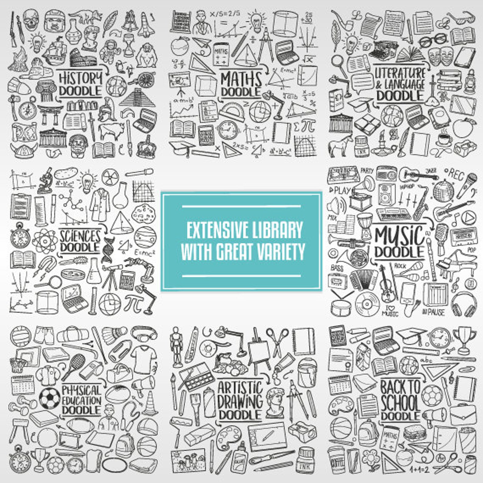 MICHIGAN State Symbols. American State Clipart. Detroit Lansing Ann ...