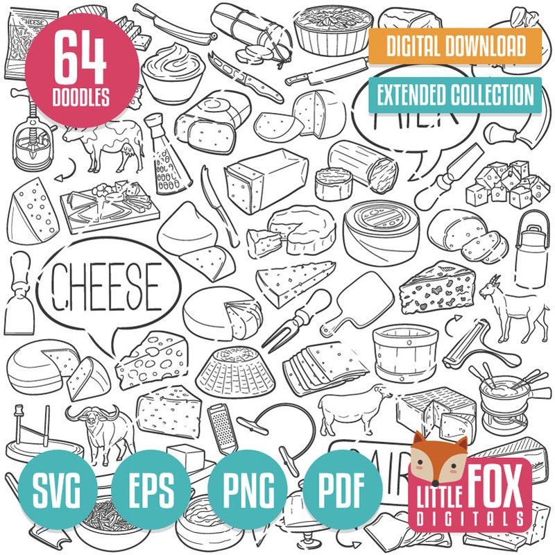 Cheese Svg - Etsy