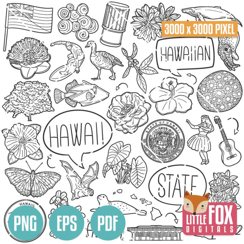 Hawaiian Scrapbook - Etsy