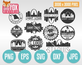 St Louis Missouri Svg - Etsy