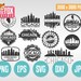 SVG CHICAGO Stamps. Svg Cut File Chicago. Svg Skyline Chicago ...