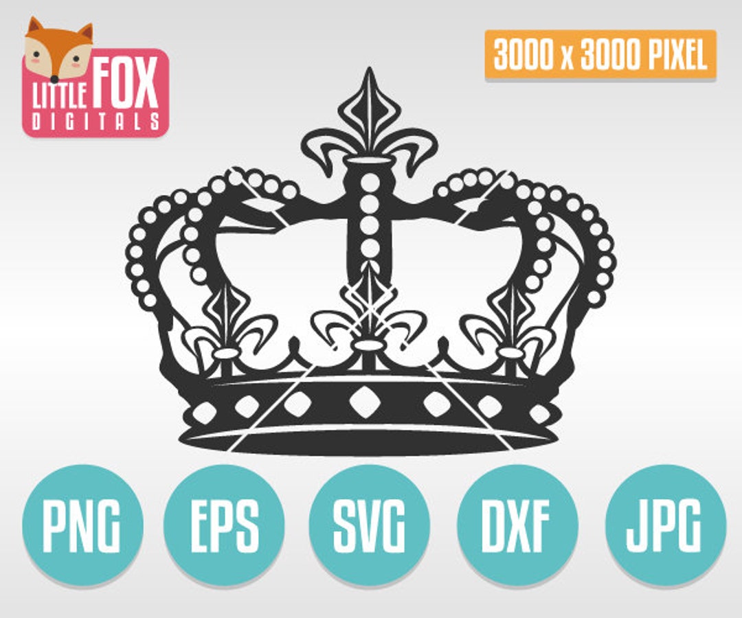 SVG CROWN Cut File. Cutting File Svg Silhouette. Svg Cut File Clip Art ...