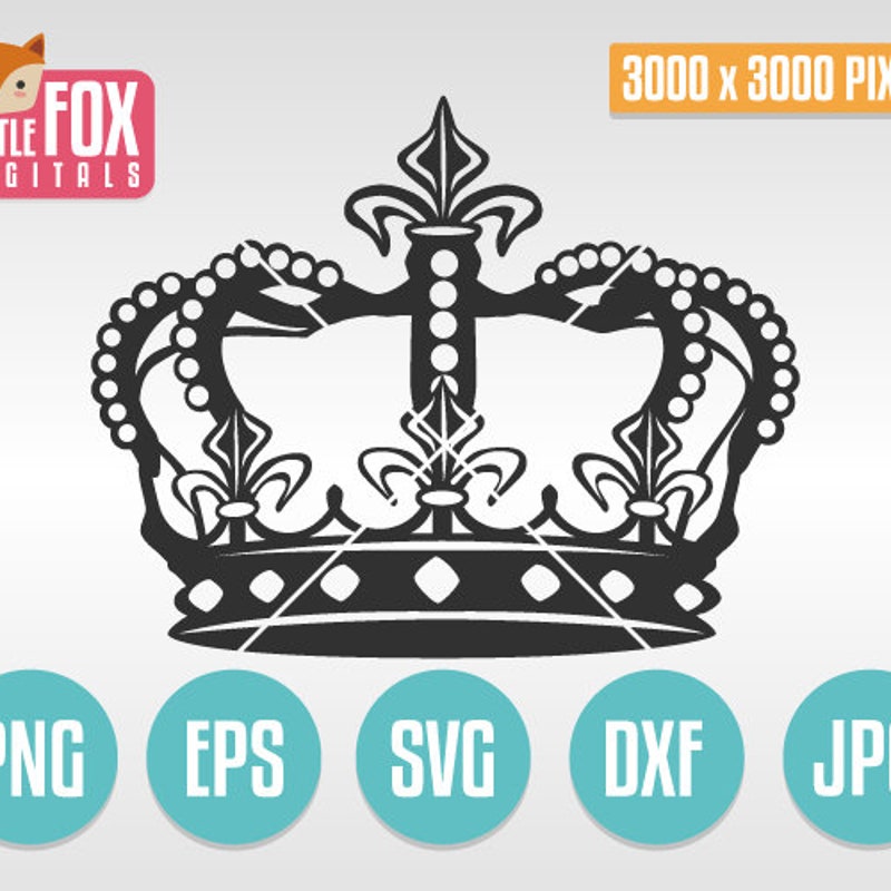 Crown Svg - Etsy