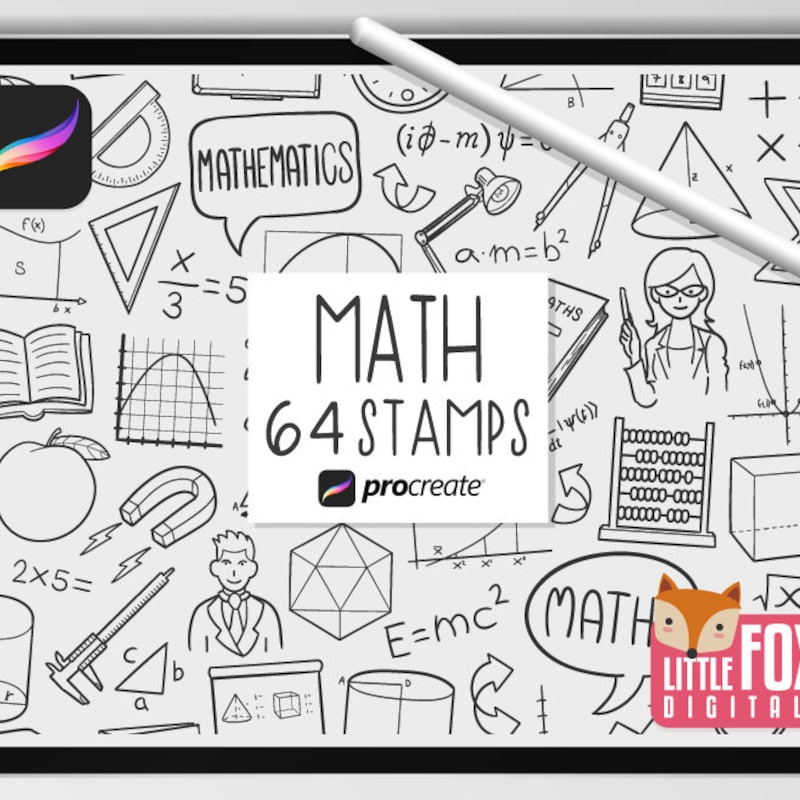 Math Stamps - Etsy