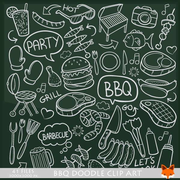 Food Chalk Drawing Clipart/chalkboard Menu/restaurant - Etsy Canada