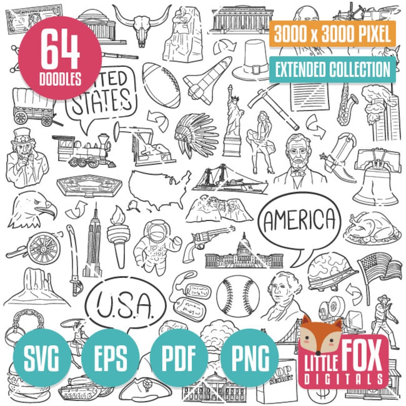 U.s. Presidents Clipart - Etsy