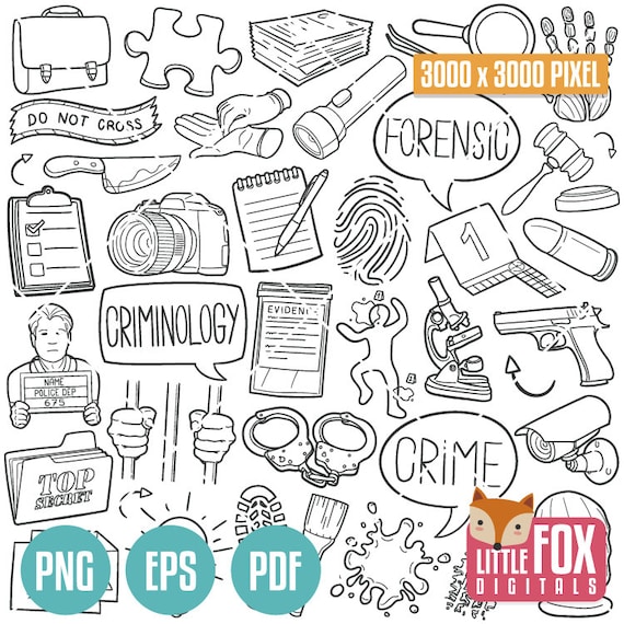 Forensic Science Clipart