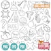 RUDE SYMBOLS, Doodle Icon Vectors. Problems Comic Words Design Clipart ...