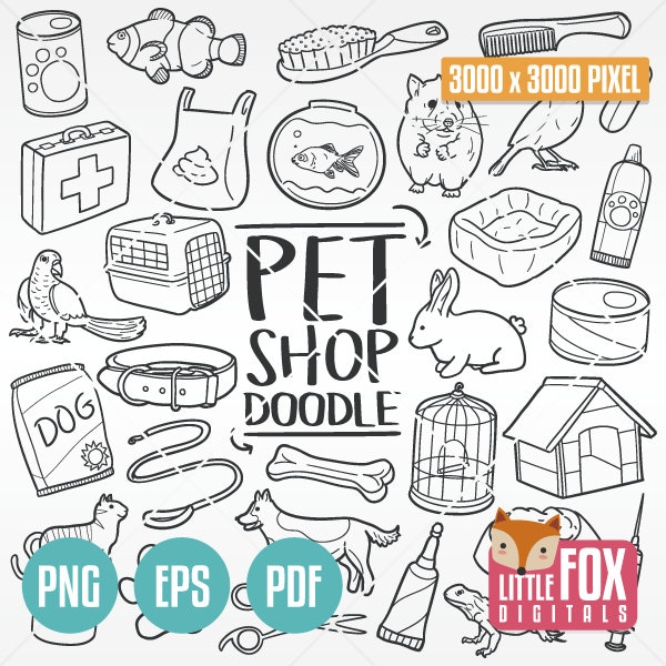 Pet Clip Art - Etsy