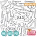 TOOLS DIY, Doodle Icons. Work Home Instruments Doodle Icons Clipart ...