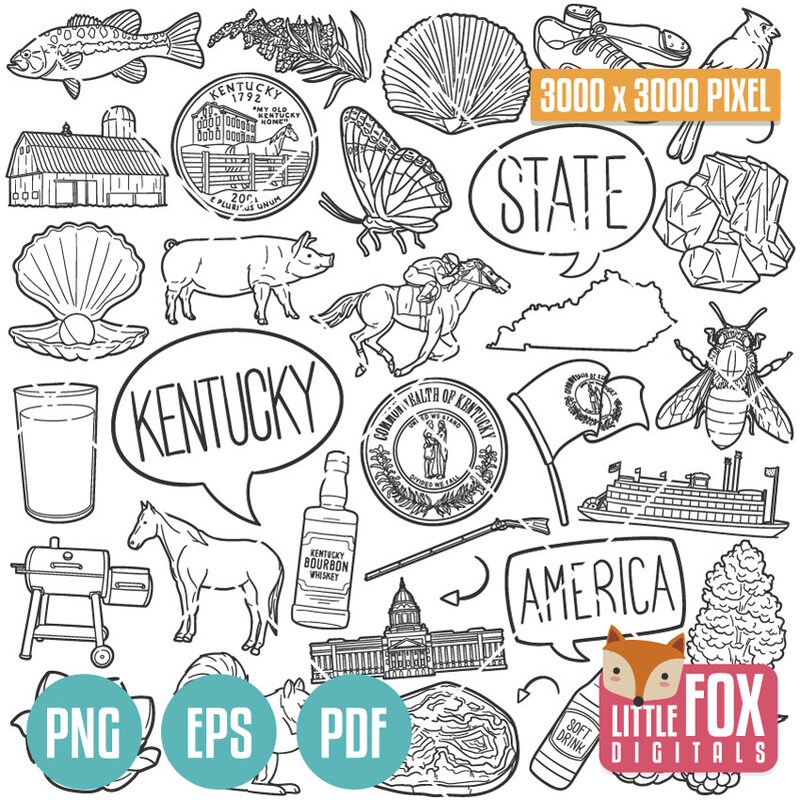 Kentucky State - Etsy