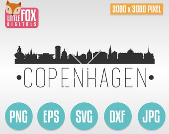 Copenhagen Cut File - Etsy