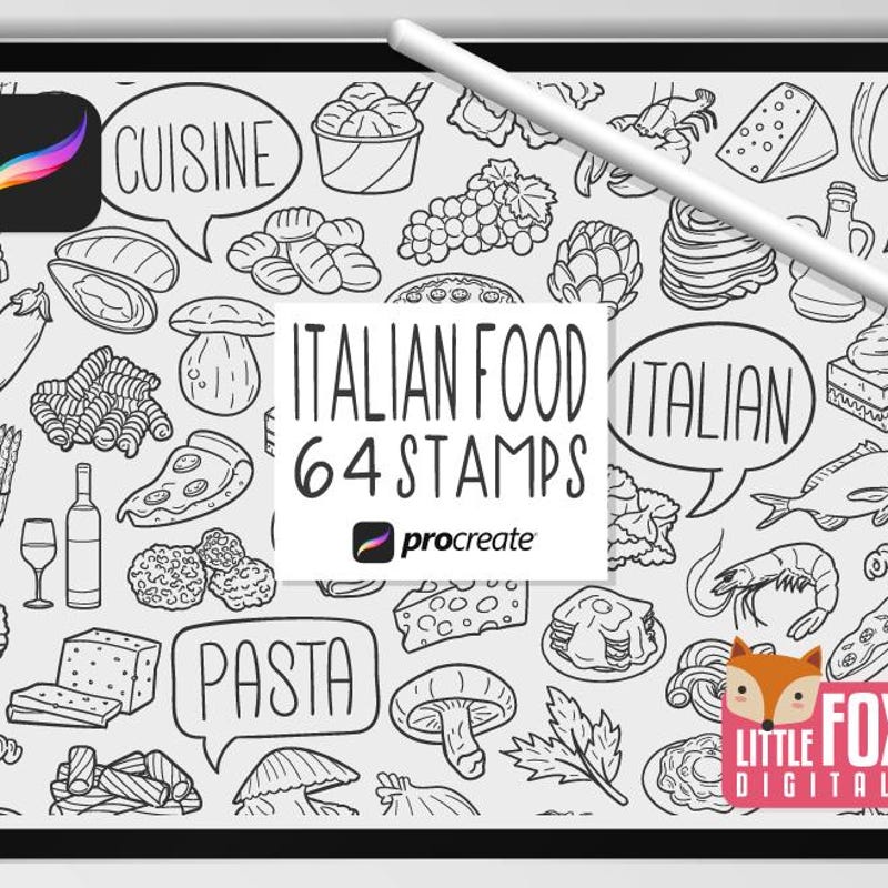 Pasta Stamp - Etsy