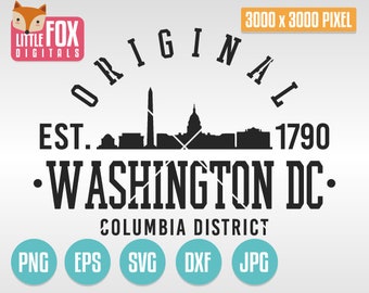 Washington Dc Logo Design - Etsy